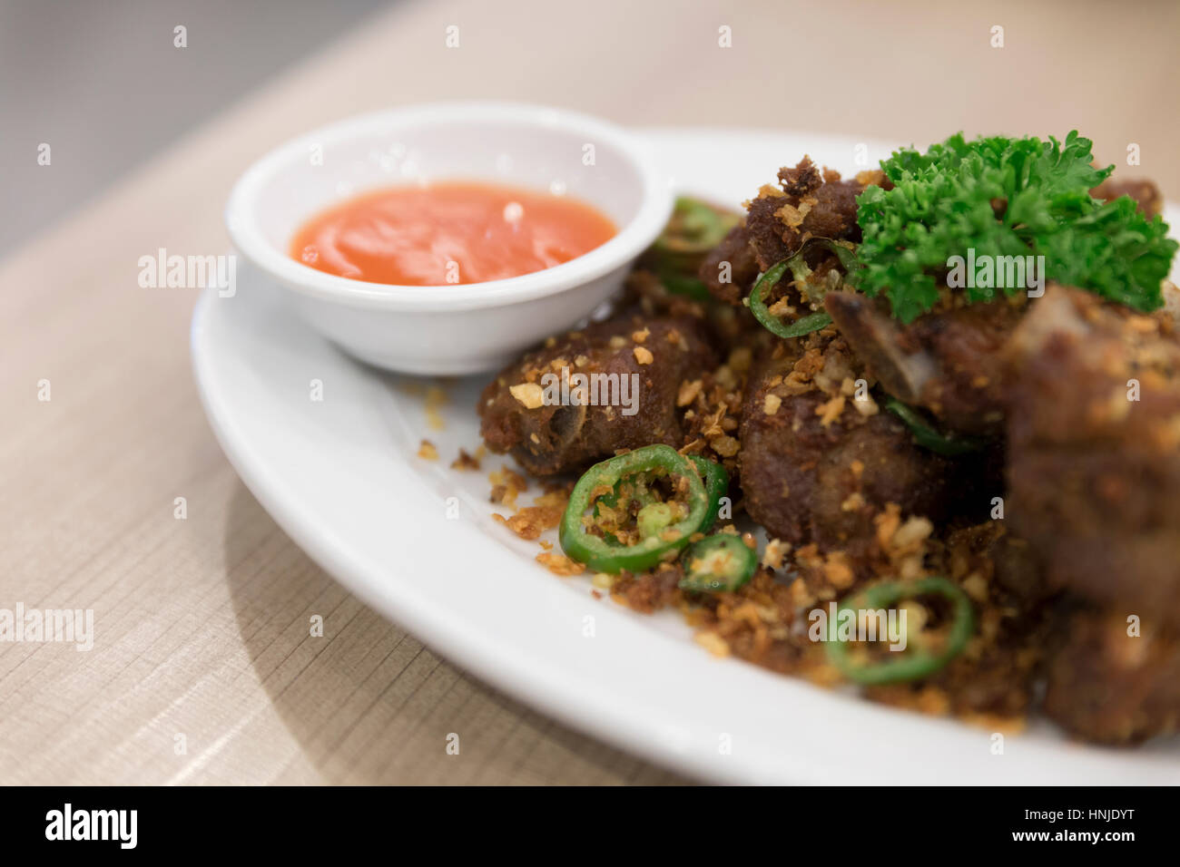 Fried spareribs hi-res stock photography and images - Alamy