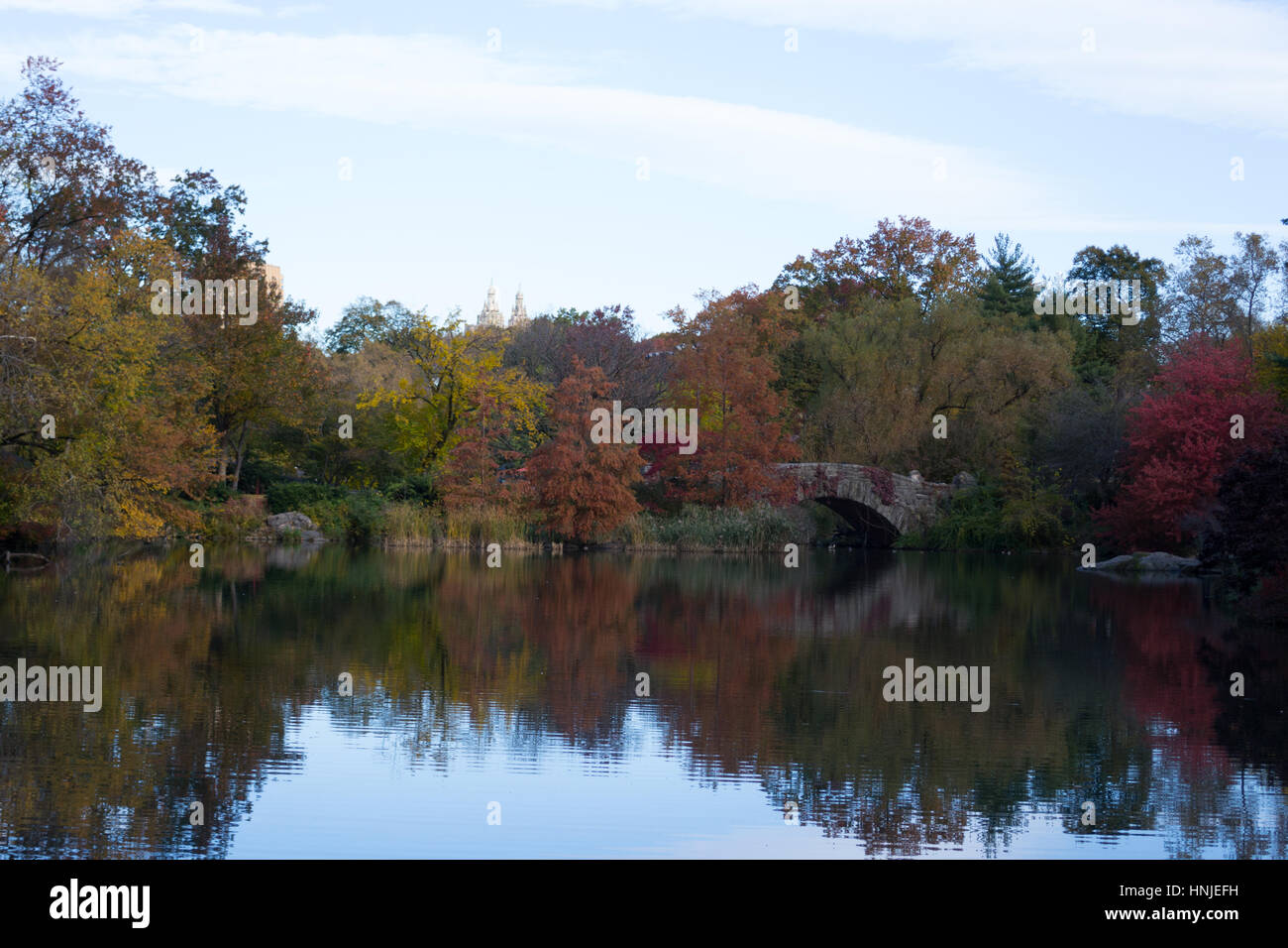 Gapstow bridge is the most iconic bridge of Central Park with fenomenal ...