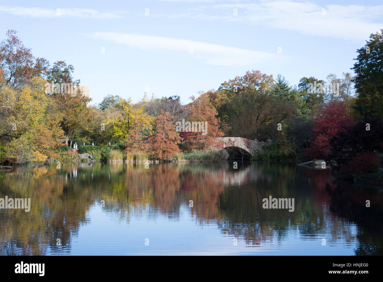 Gapstow bridge is the most iconic bridge of Central Park with fenomenal ...