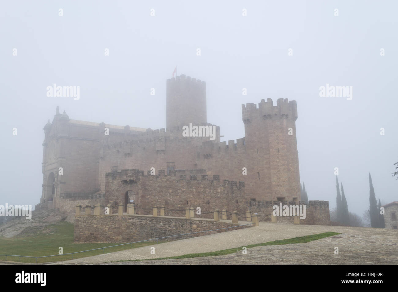 Castle of Xavier built in the 10th century, is one of the main ...