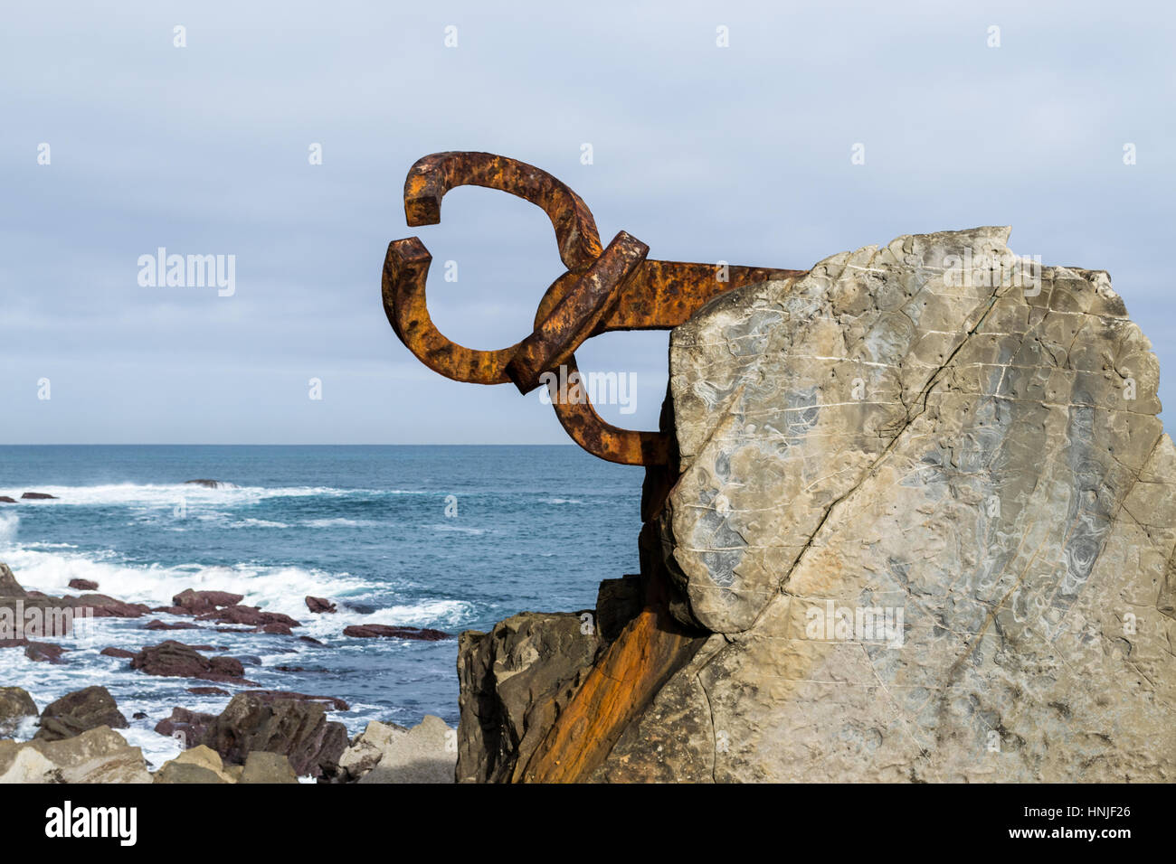 The comb of the wind is one of the most celebrated Basque sculpture by ...