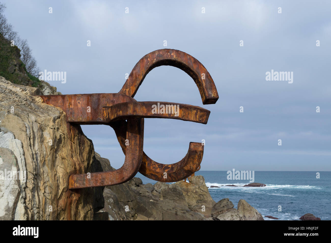 The comb of the wind is one of the most celebrated Basque sculpture by ...