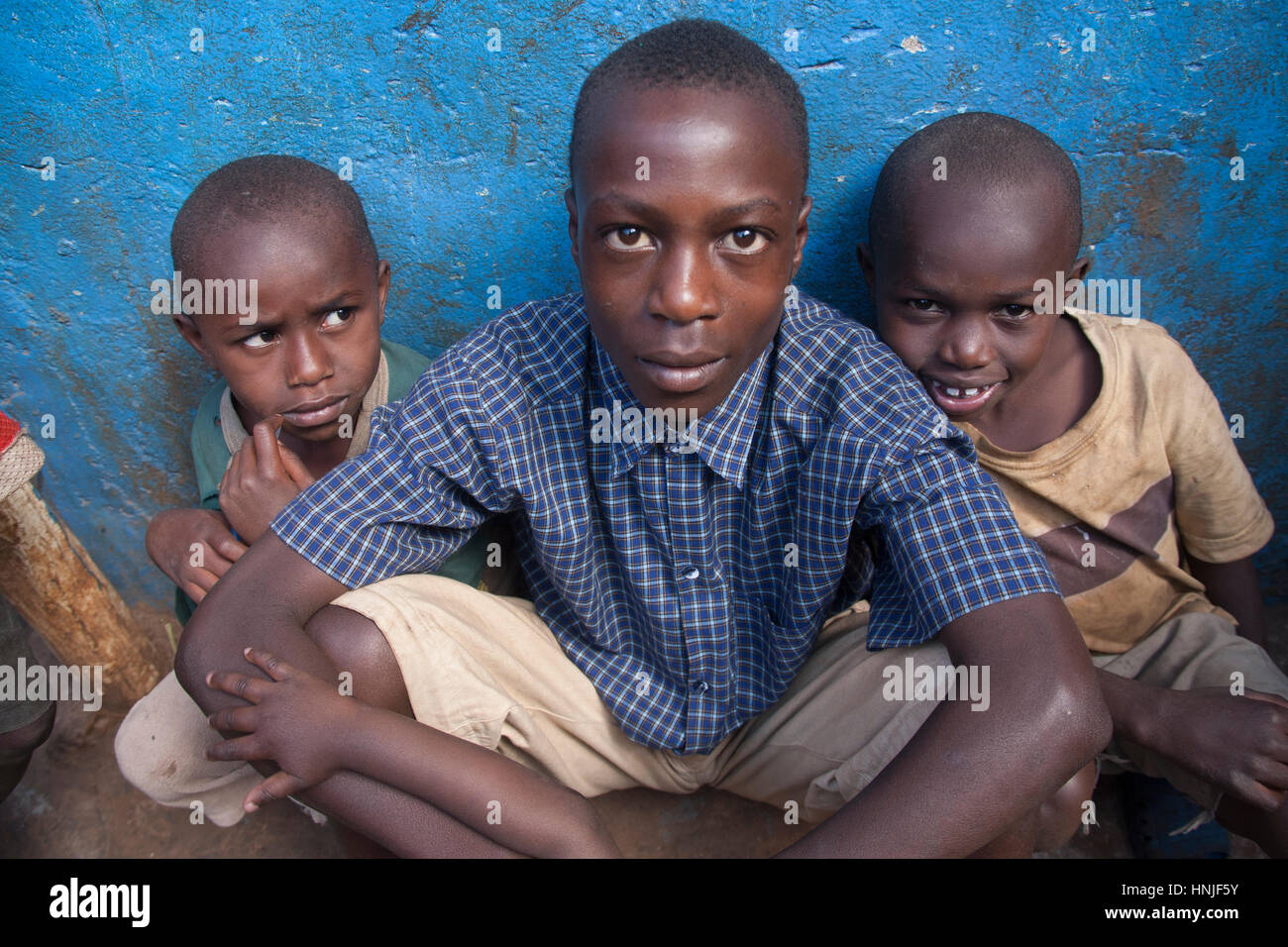 Children in the orphanage, Kibera slums, Nairobi, Kenya, East Africa ...