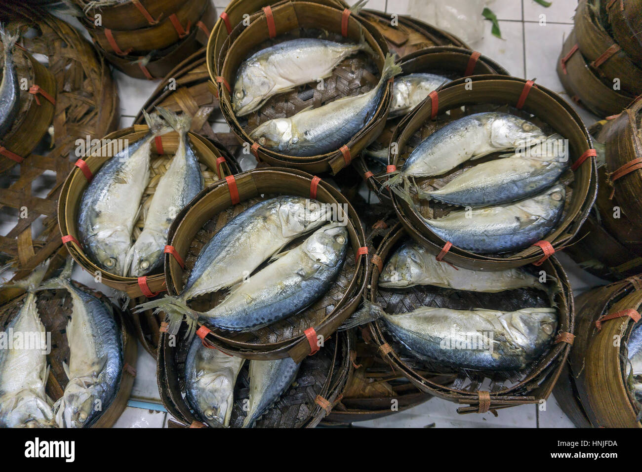 Fish in the basket hi-res stock photography and images - Alamy