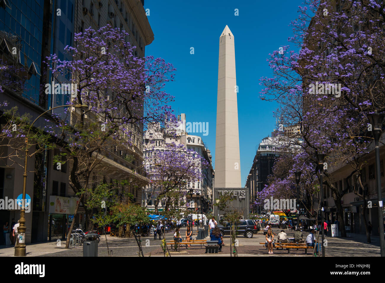 Obelisco buenos aires hi-res stock photography and images - Alamy