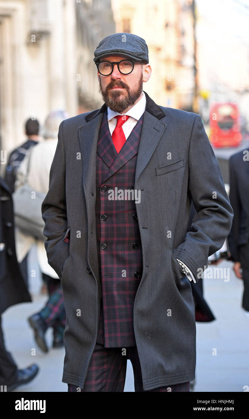 Arran coghlan outside the royal courts of justice hi-res stock ...