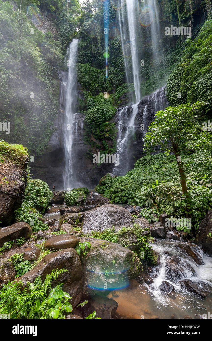 Sekumpul waterfalls in bali, hi-res stock photography and images - Alamy