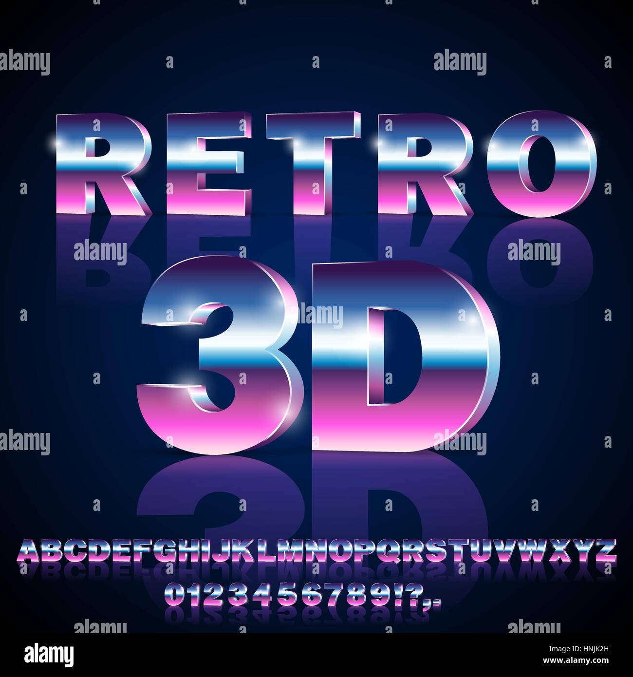 Font 3d hi-res stock photography and images - Alamy