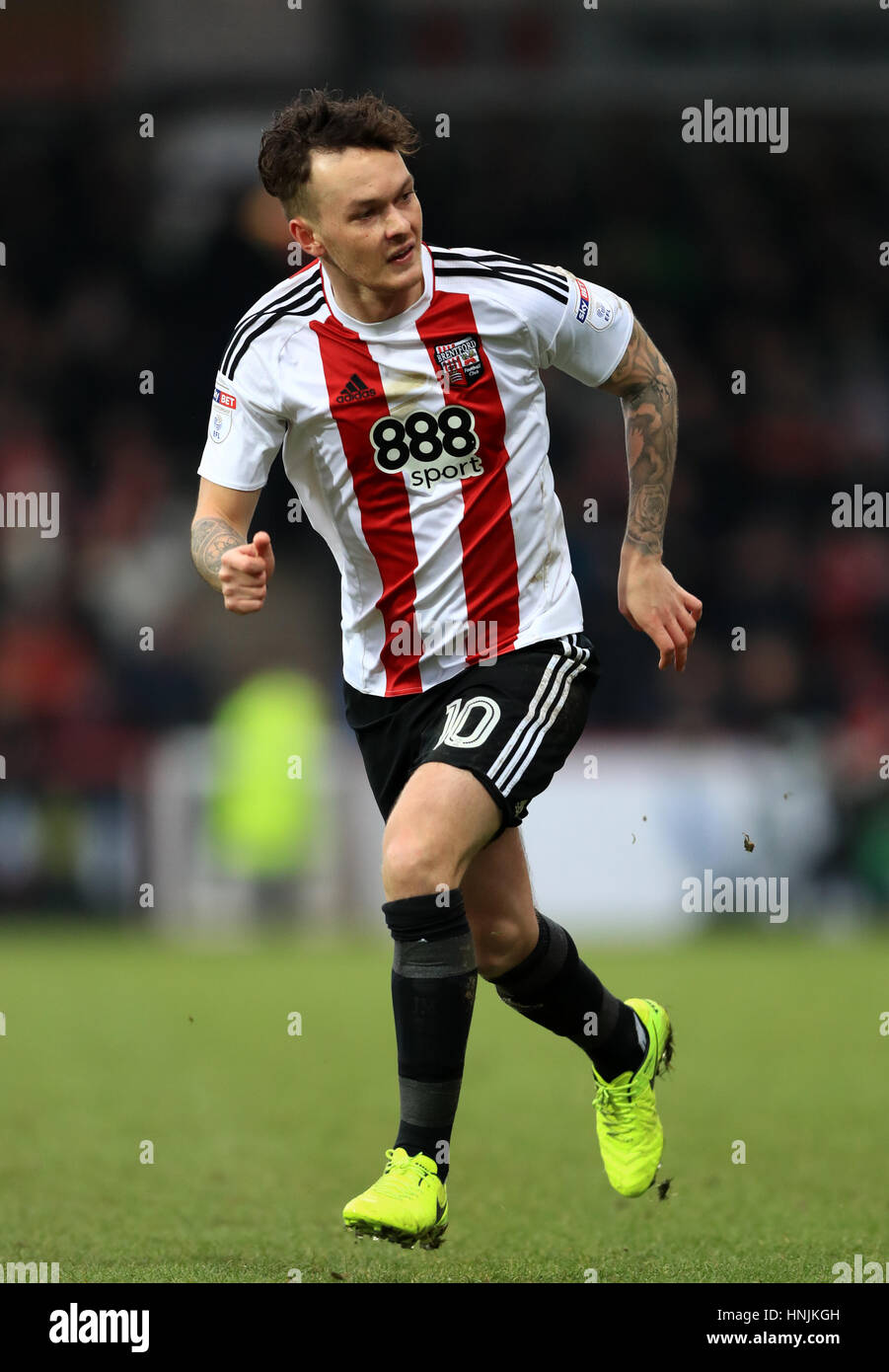 Brentford's Josh McEachran Stock Photo - Alamy