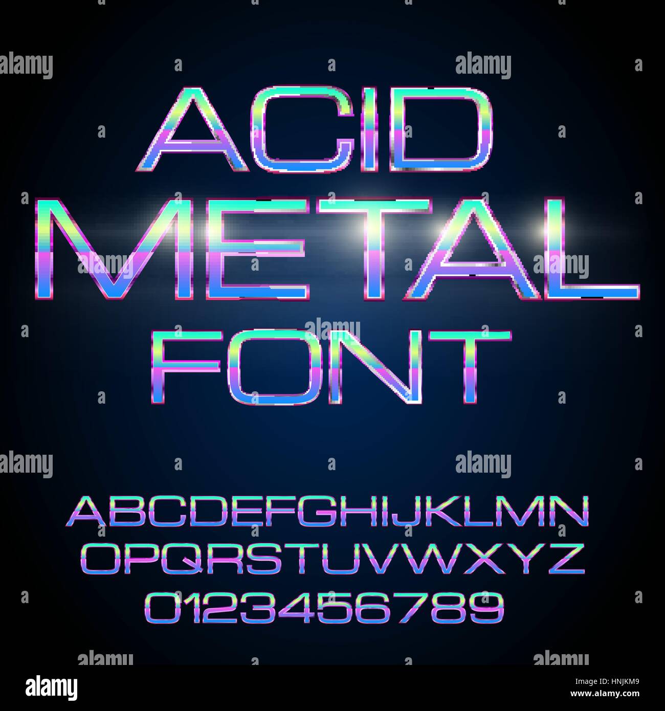 Toxic text effect Stock Vector Images - Alamy