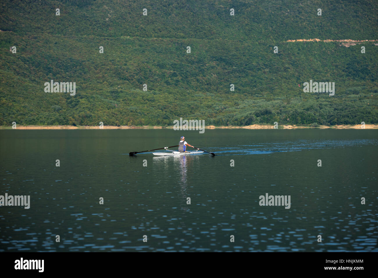 Sunrise rowing shell hi-res stock photography and images - Alamy