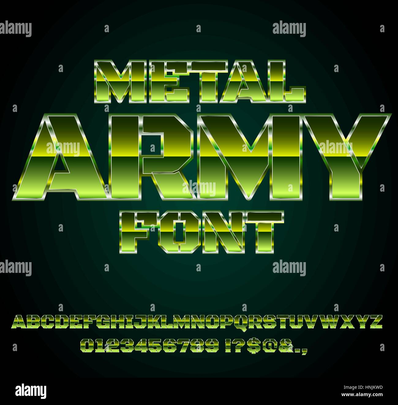 Retro Future Font Stock Vector Image & Art - Alamy