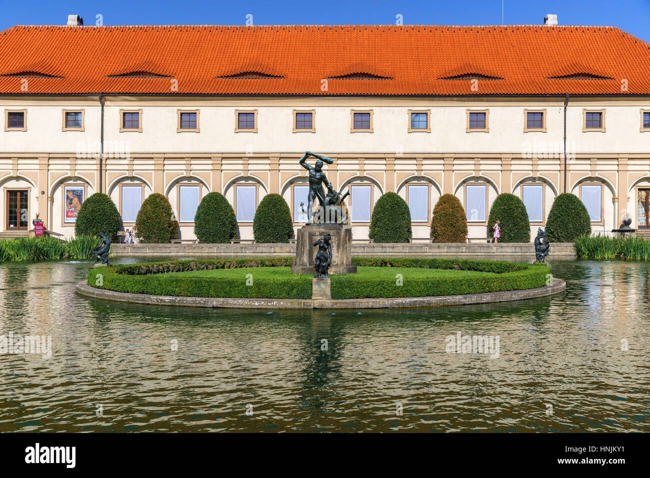 Wallenstein Palace and garden, Prague, Czech Republic Stock Photo - Alamy