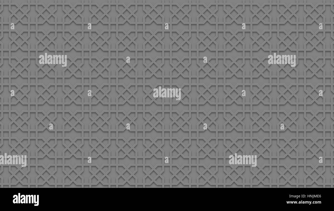 [Raster illustration] Islamic Geometric traditional pattern ...