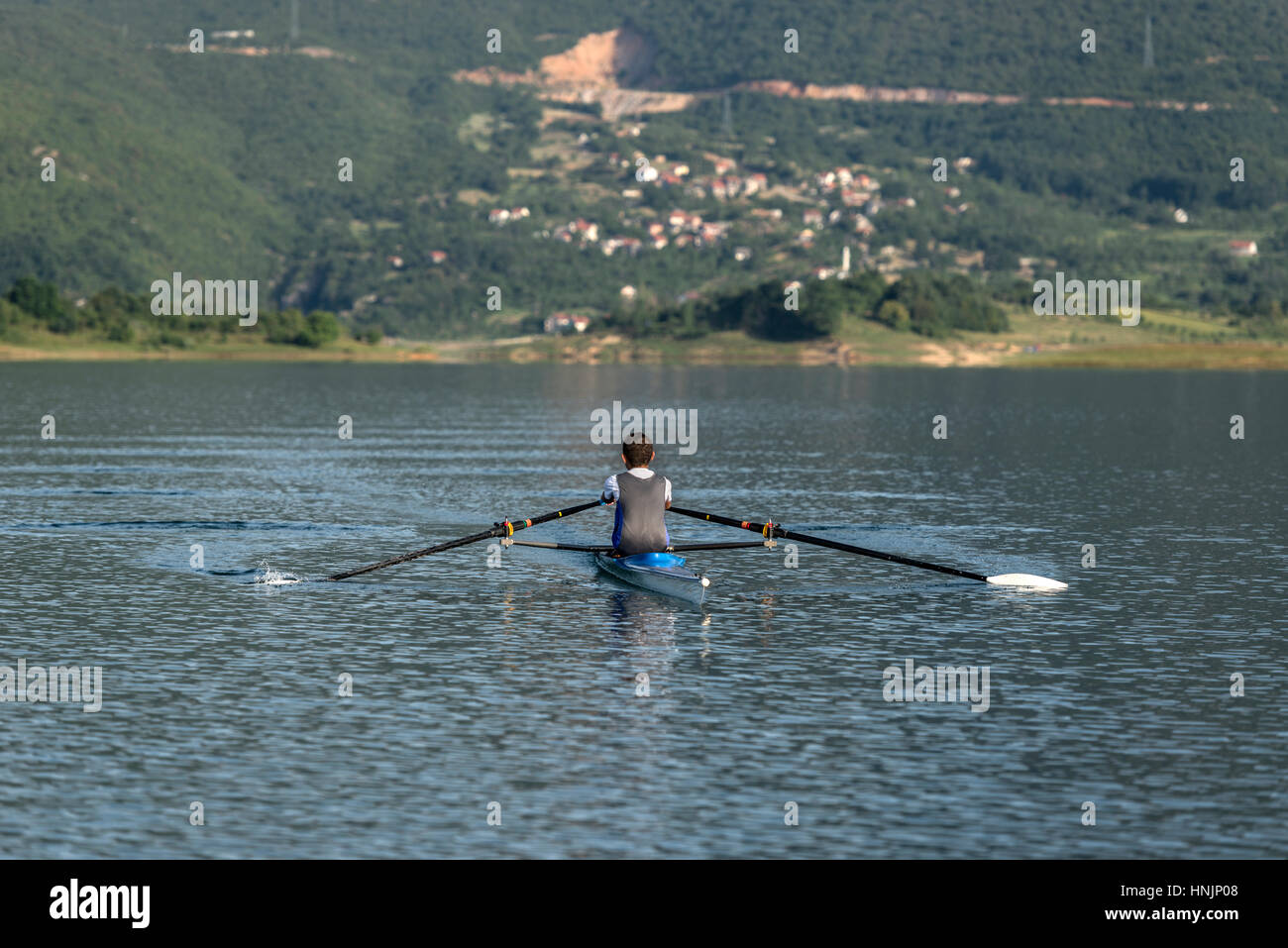 Individual rowing hi-res stock photography and images - Alamy