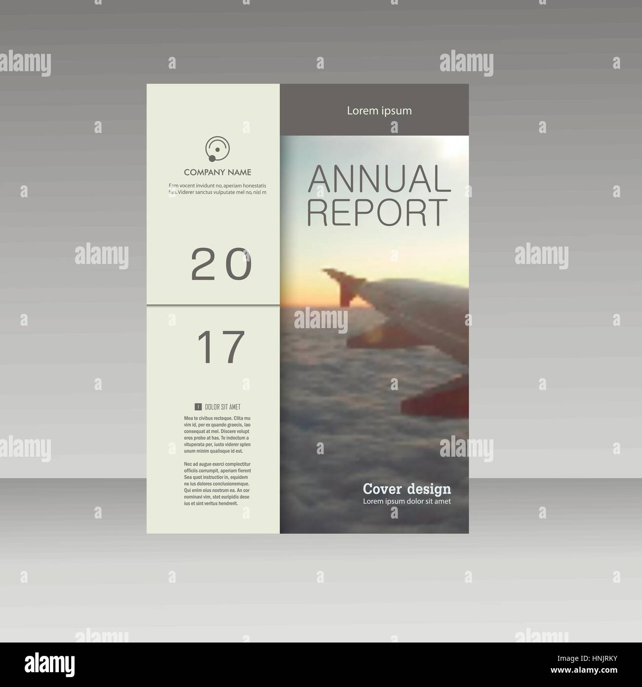 Leaflet layout Stock Vector Images - Alamy