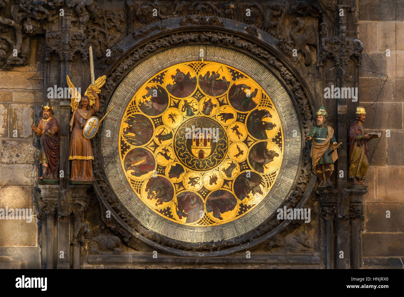Historical medieval astronomical clock hi-res stock photography and ...