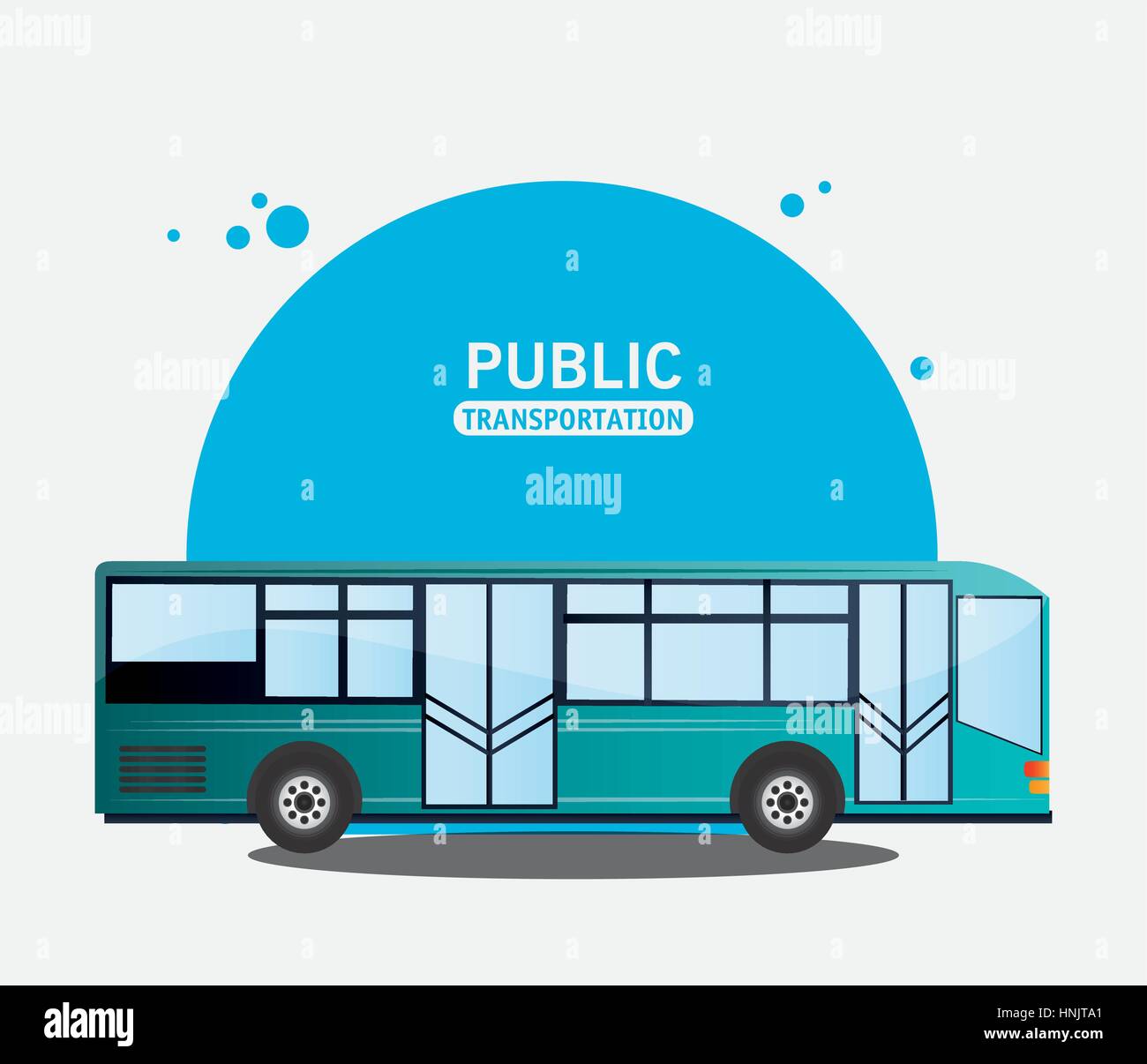 public transport bus modern vector illustration eps 10 Stock Vector ...