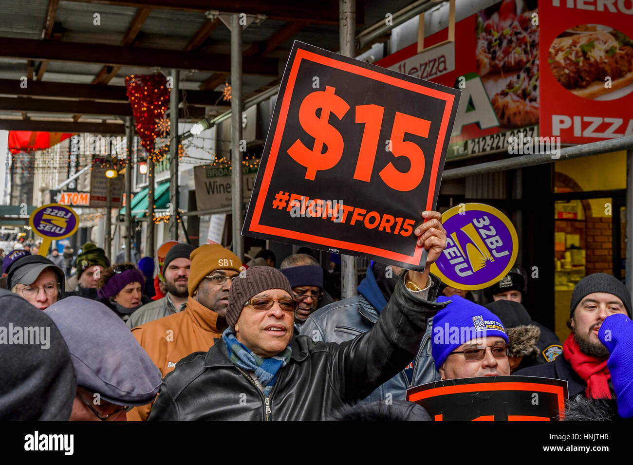 Fight for 15 protest usa 2017 hi-res stock photography and images - Alamy