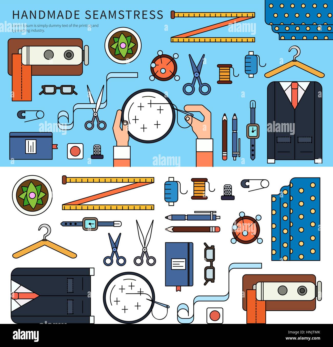 Dressmaking equipment hi-res stock photography and images - Alamy
