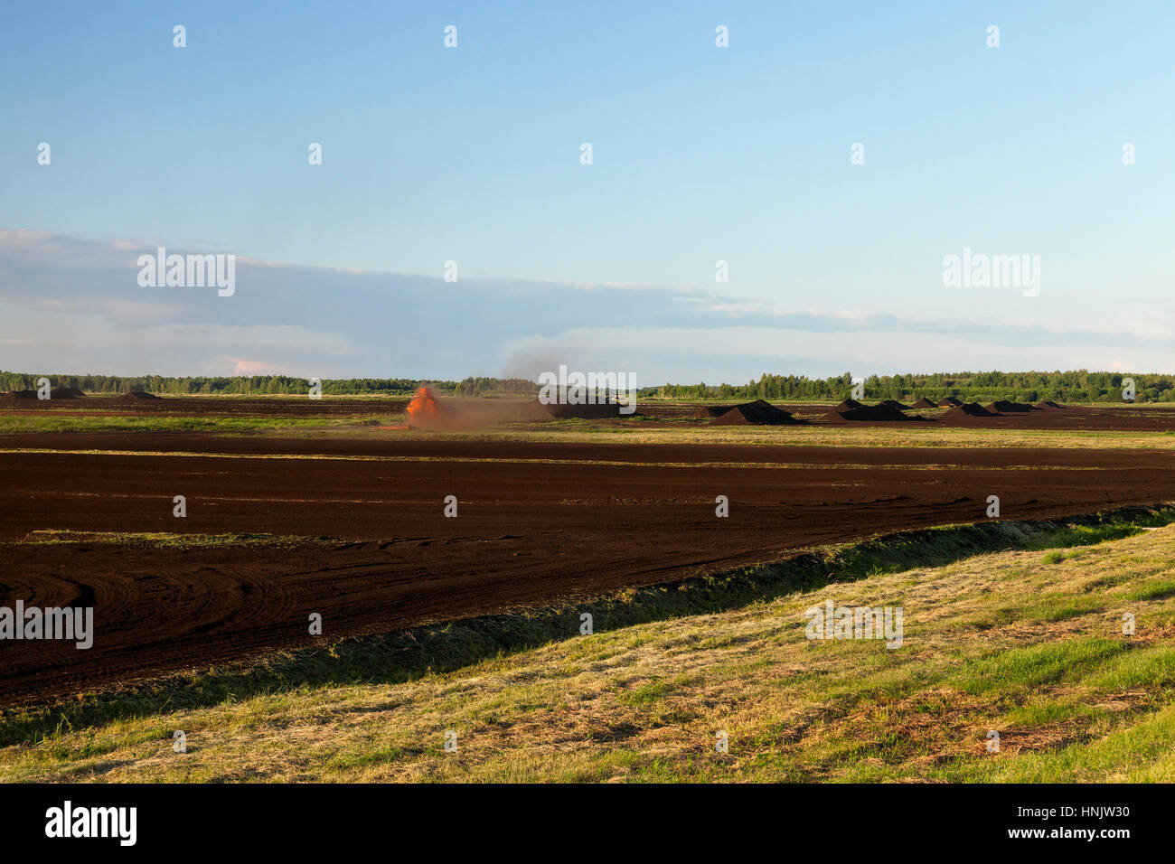 Peat mining area hi-res stock photography and images - Alamy