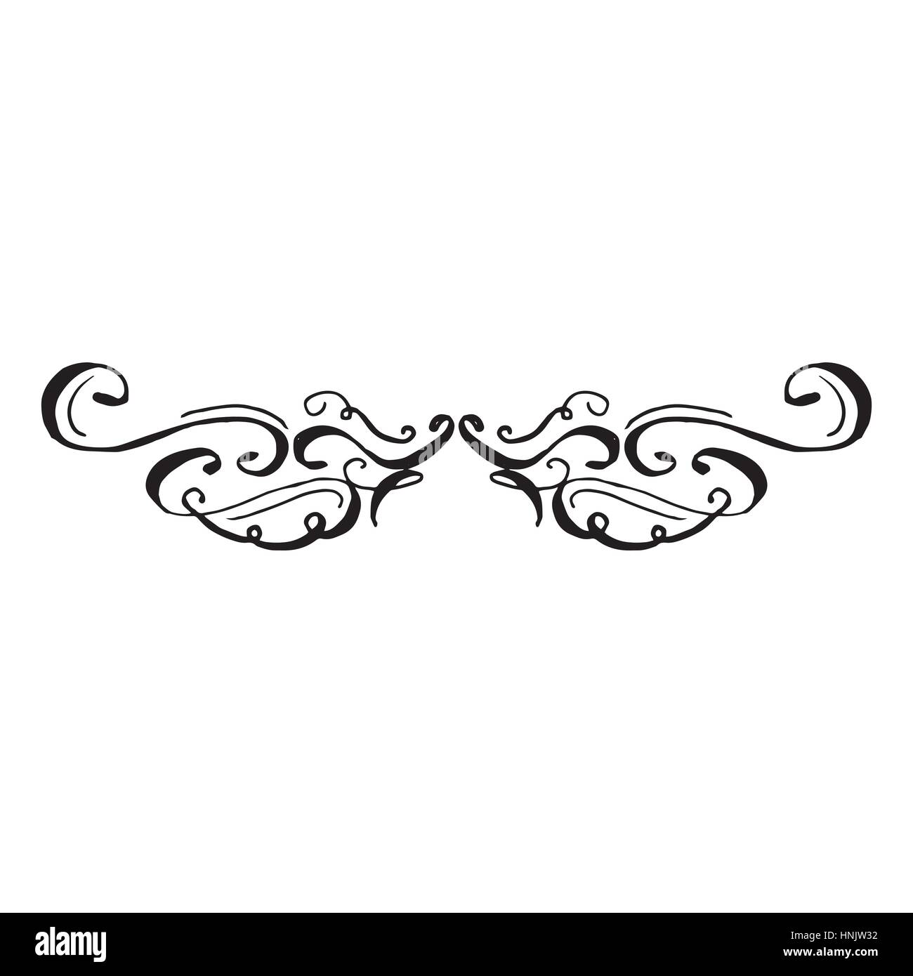 Golden menu template Black and White Stock Photos & Images - Alamy