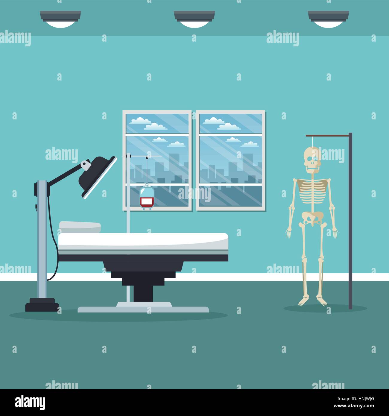 clinic room consultation care vector illustration eps 10 Stock Vector ...