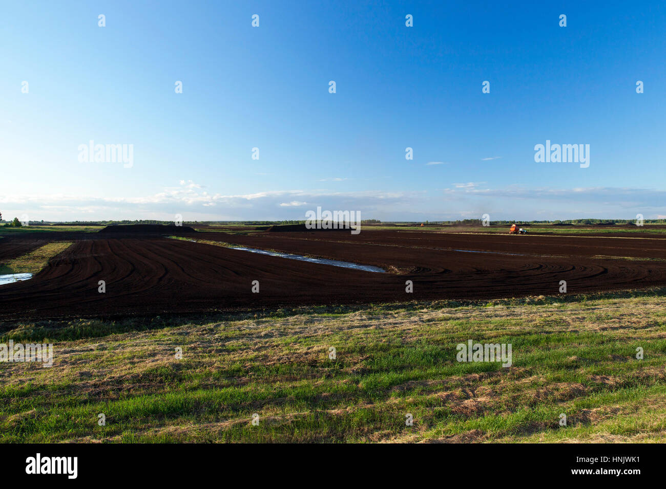 Peat mining area hi-res stock photography and images - Alamy
