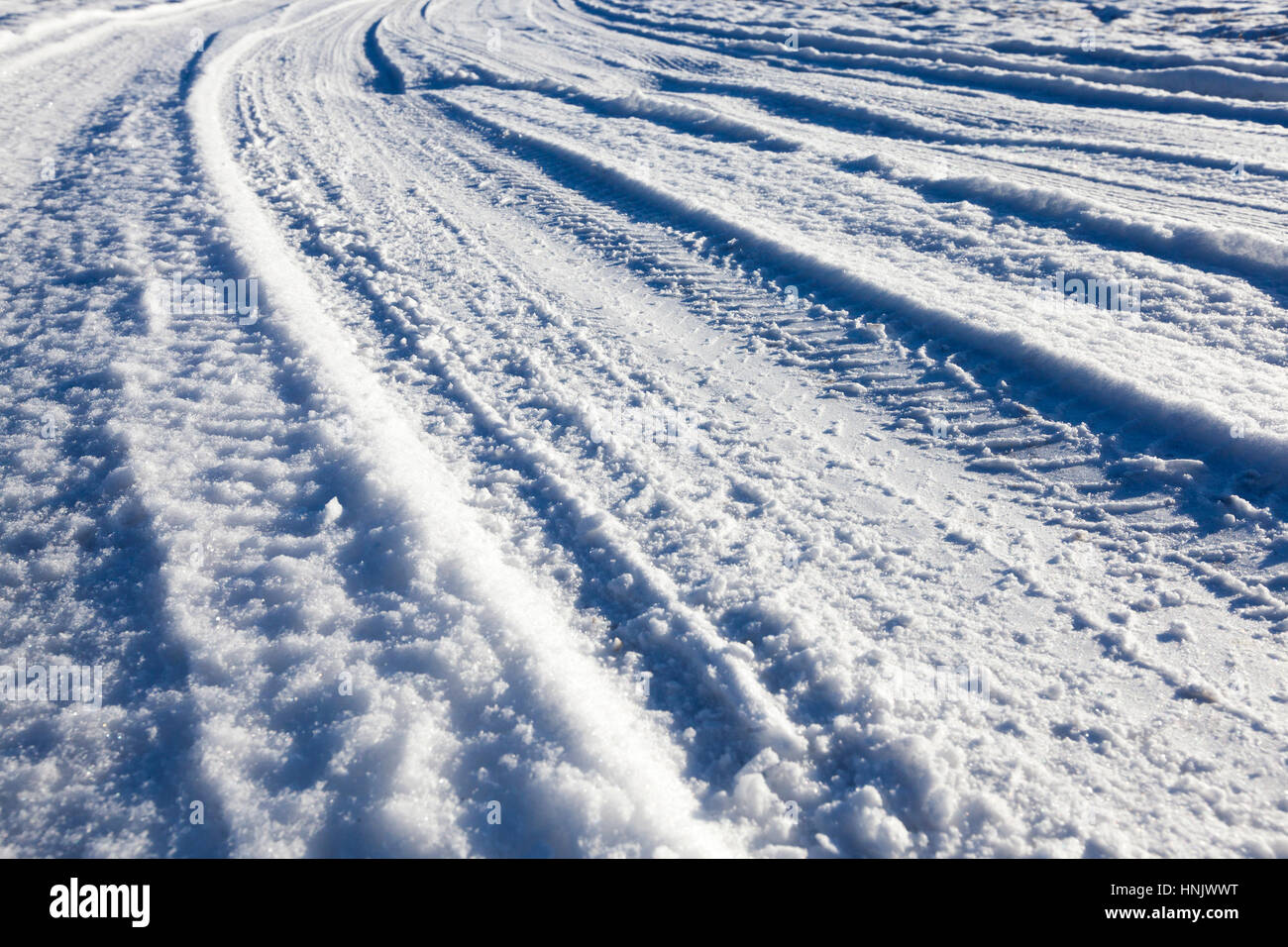 muddy road, winter Stock Photo - Alamy