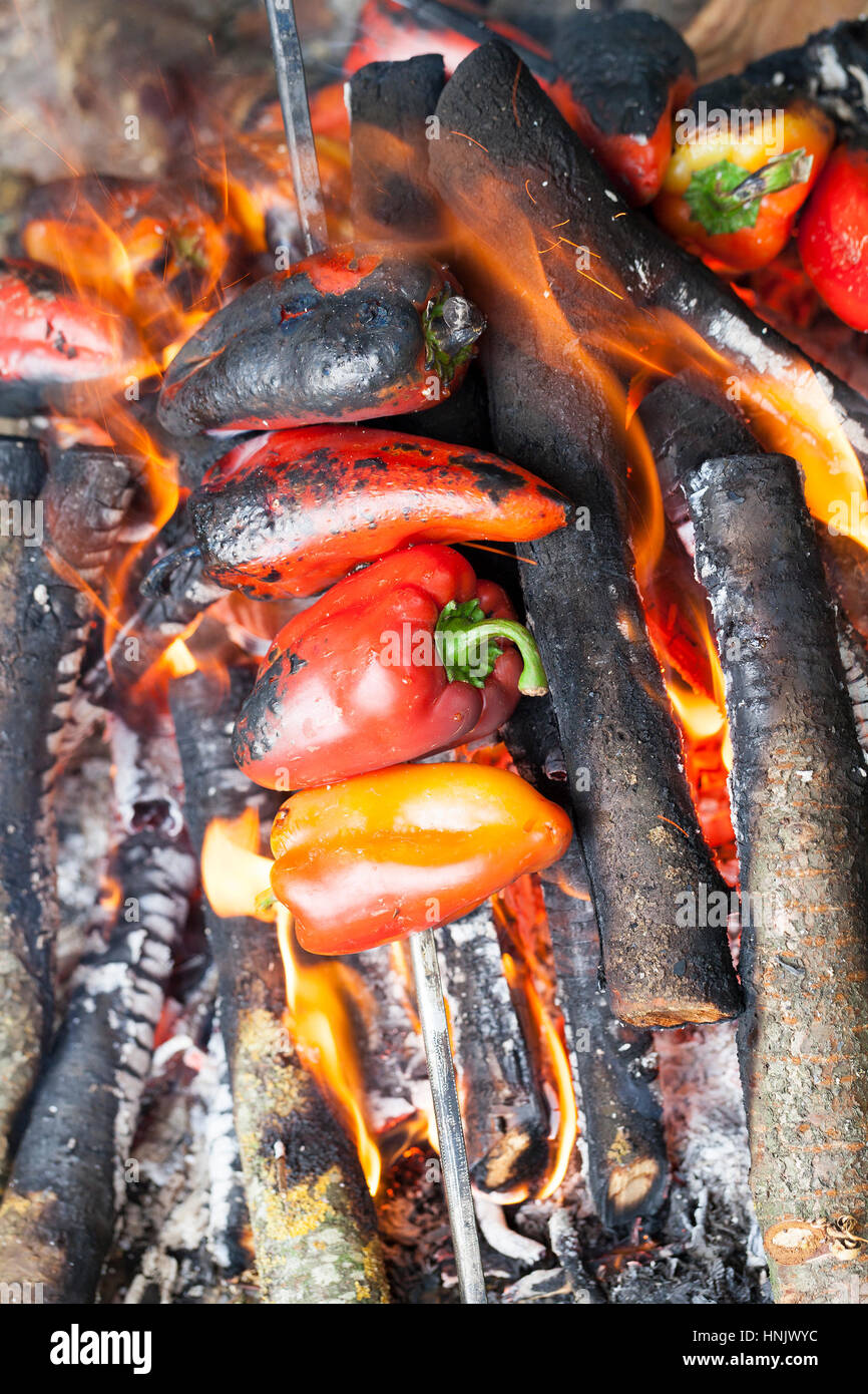 Burnt red capsicum hi-res stock photography and images - Alamy