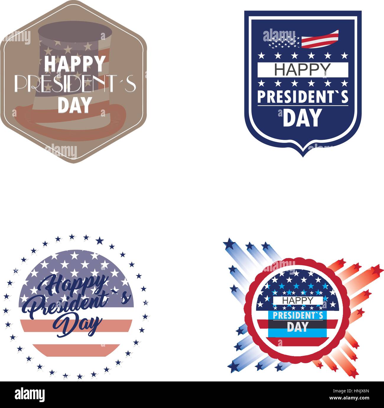 President day illustrations Stock Vector Image & Art - Alamy