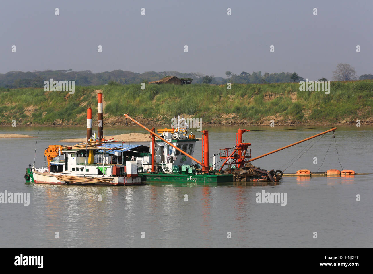 Floating maintenance dredge hi-res stock photography and images - Alamy