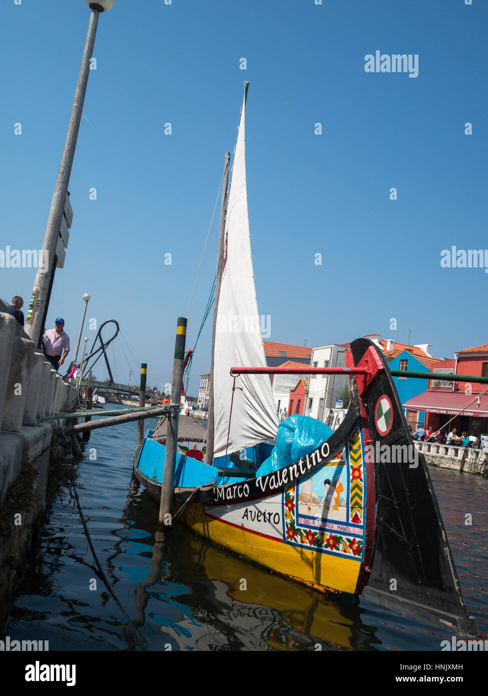 Traditional moliceiro boat hi-res stock photography and images - Alamy