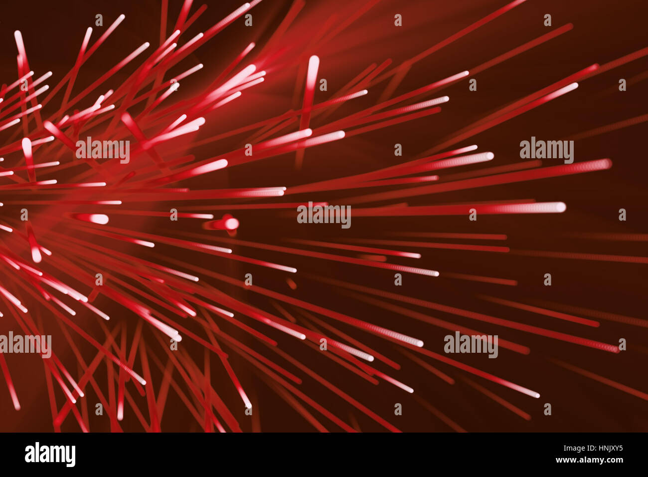 Abstract particles background, explosion with particles and light beam ...