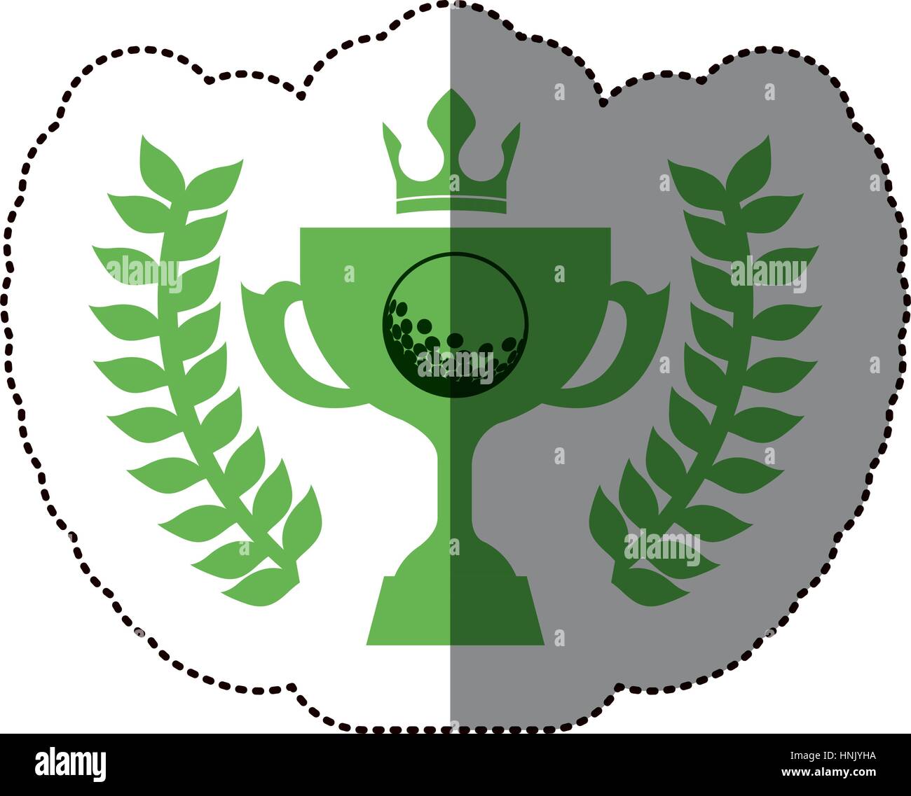 symbol golf emblem icon image, vector illustration Stock Vector Image ...