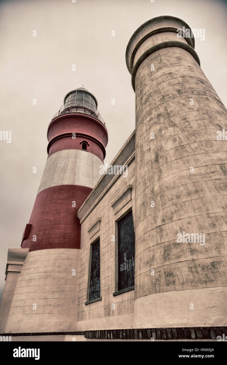 in south africa coastline cape of good hope and lighthouse Stock Photo ...
