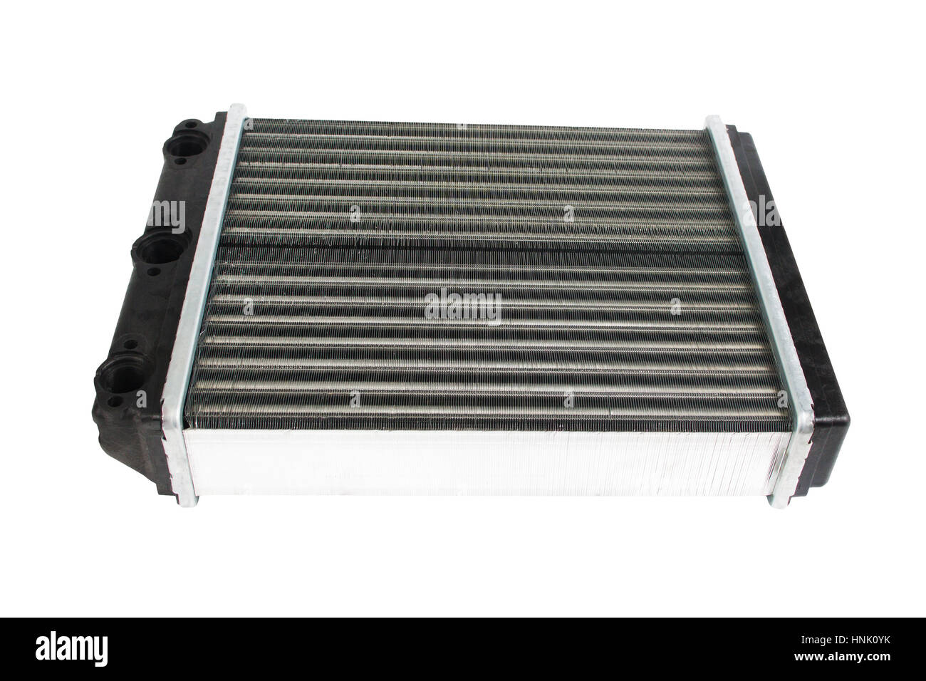 Car radiator isolated over white background Stock Photo - Alamy