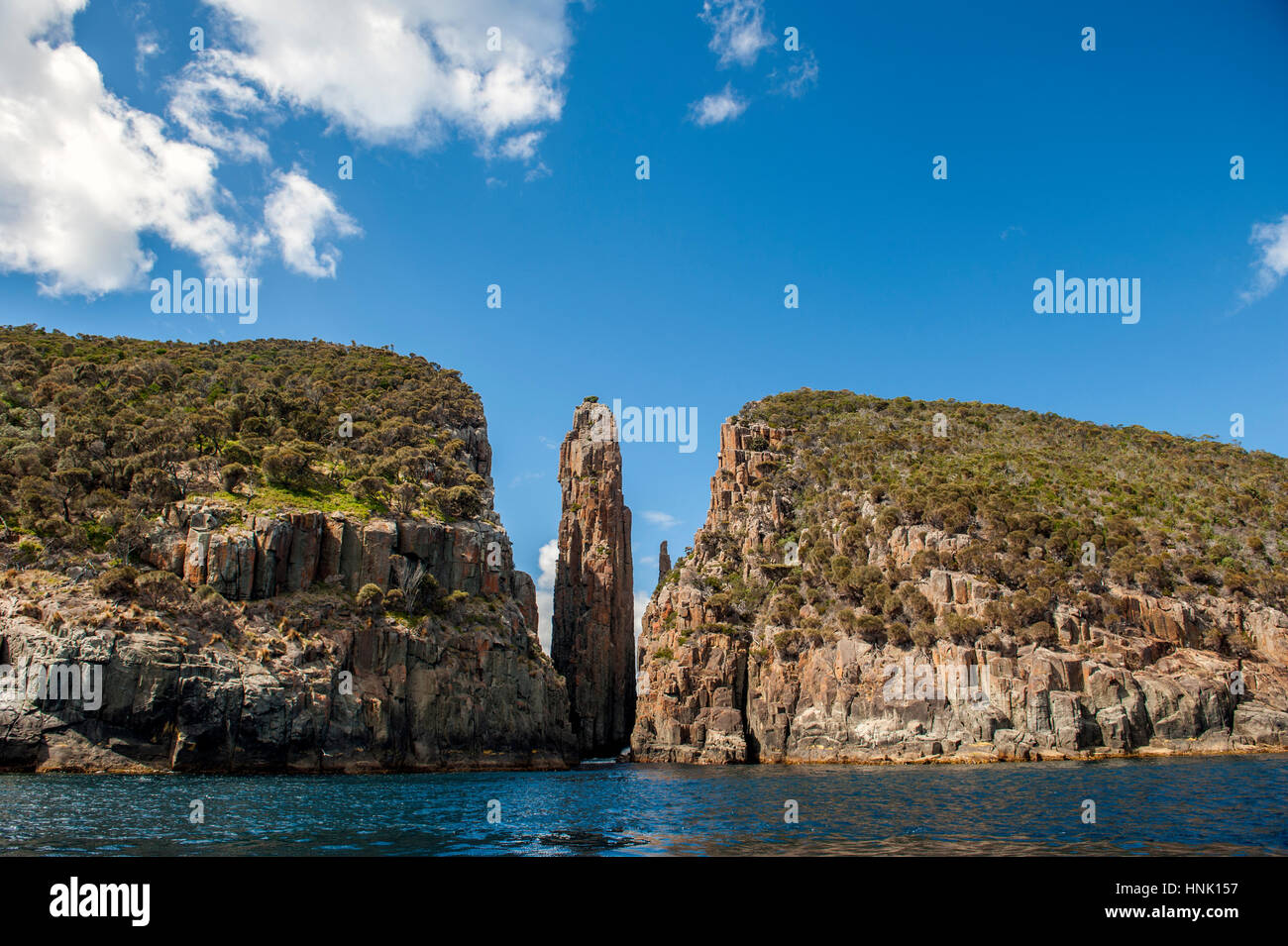 Dolerite columns on sea cliffs hi-res stock photography and images - Alamy