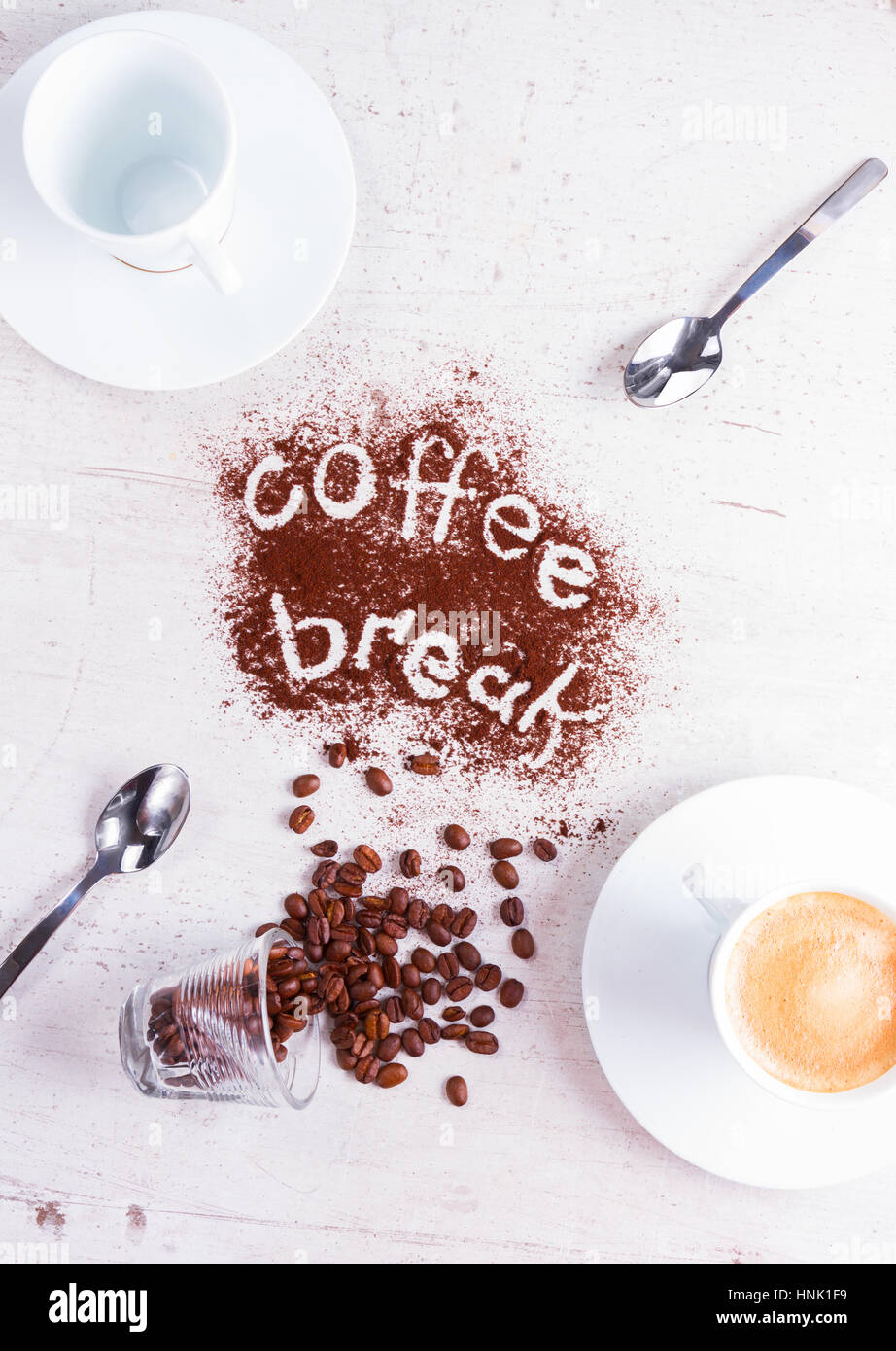 coffee break concept Stock Photo - Alamy