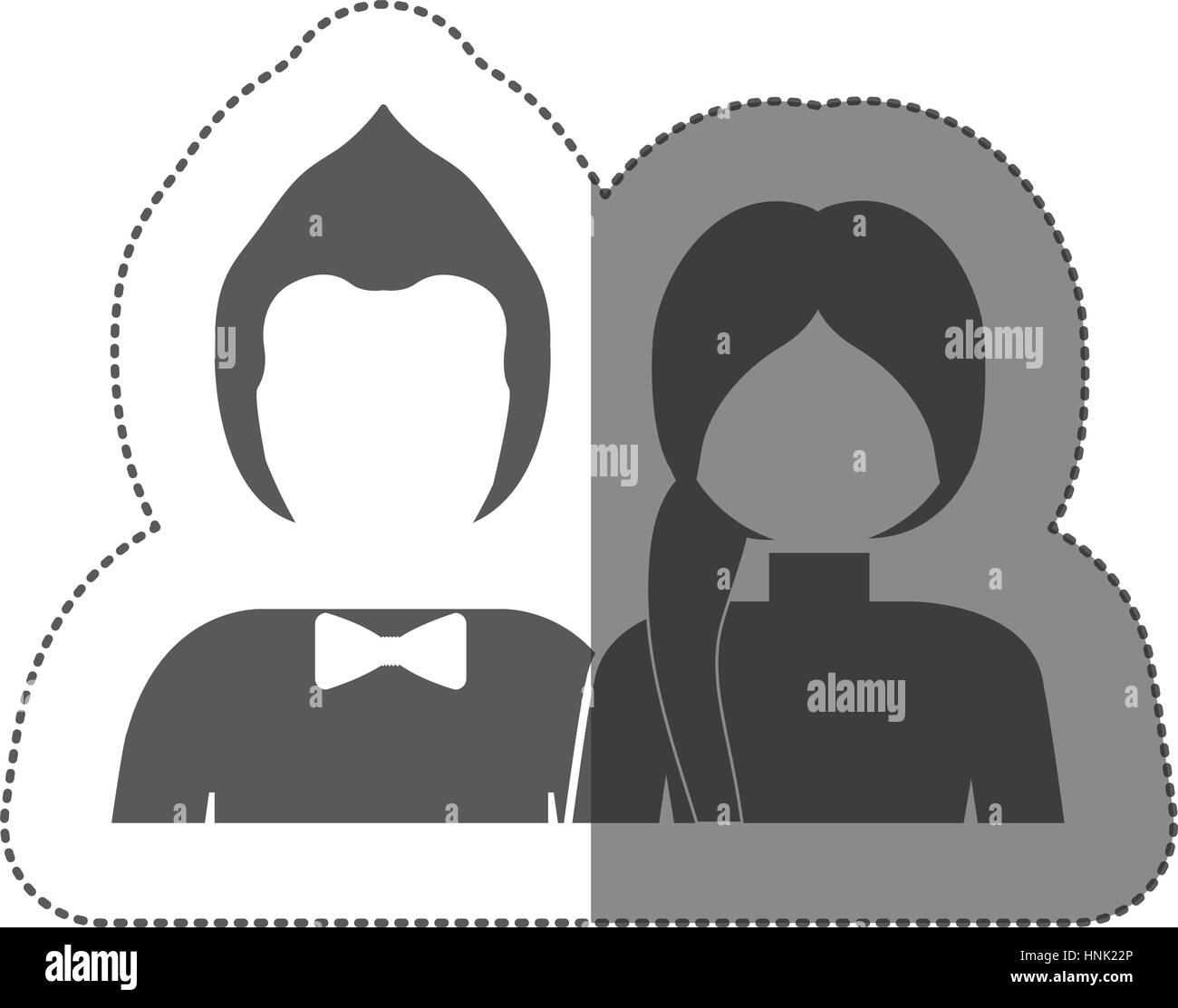 people couple icon stock, vector illustration image Stock Vector Image ...