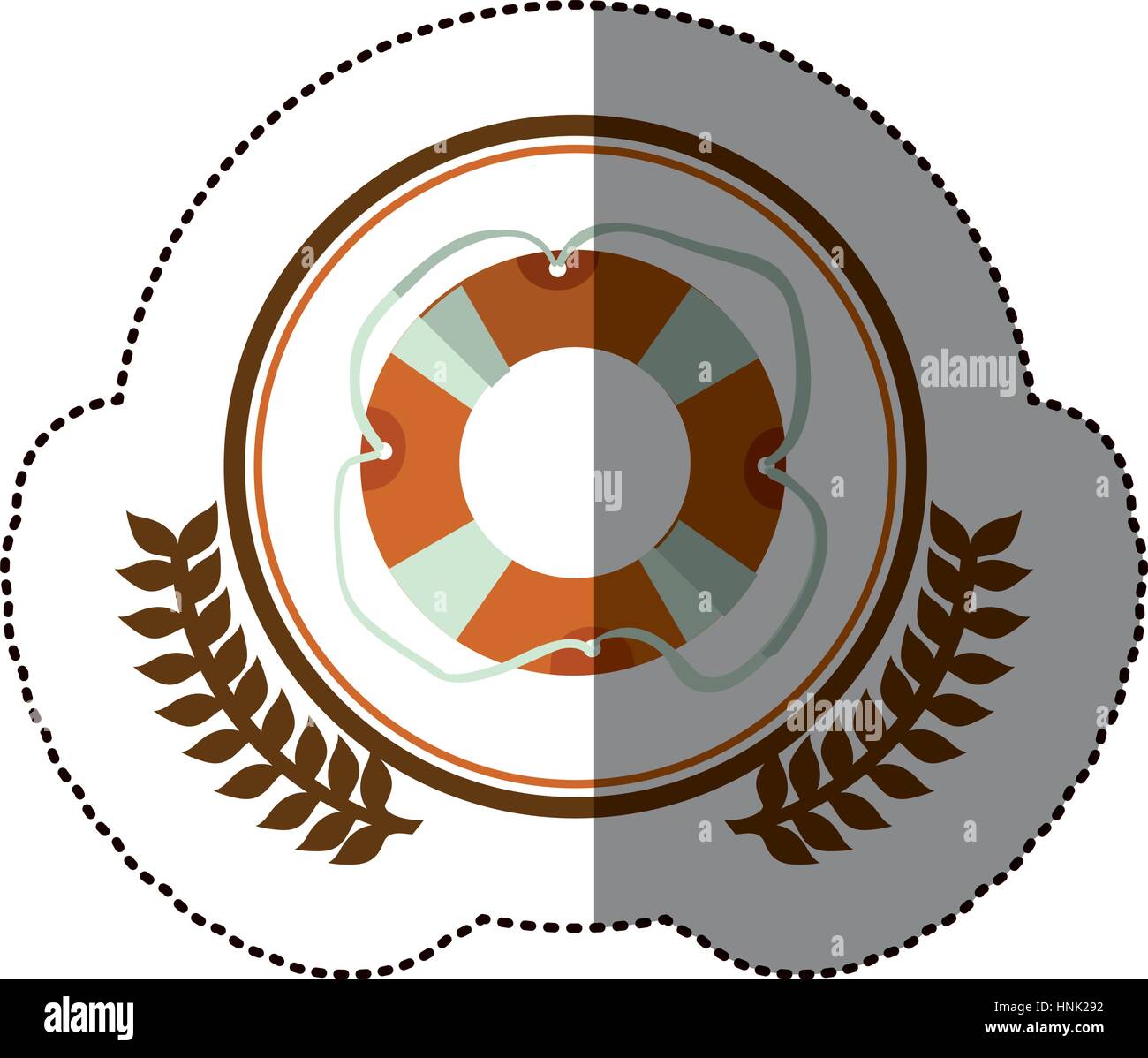 symbol life belt icon image, vector illustration design Stock Vector ...