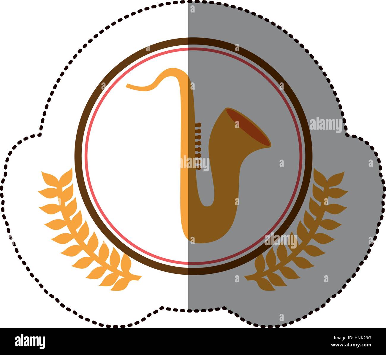 symbol saxophone icon design, vector illustration image Stock Vector ...