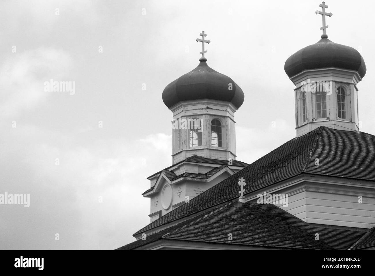 Russian Orthodox Church - Unalaska - Alaska - USA Stock Photo - Alamy
