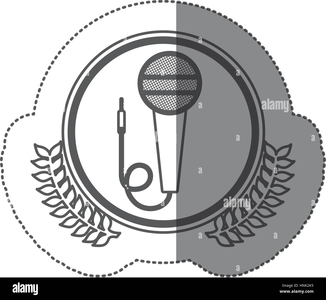 symbol microphone icon image, vector illustration design Stock Vector ...