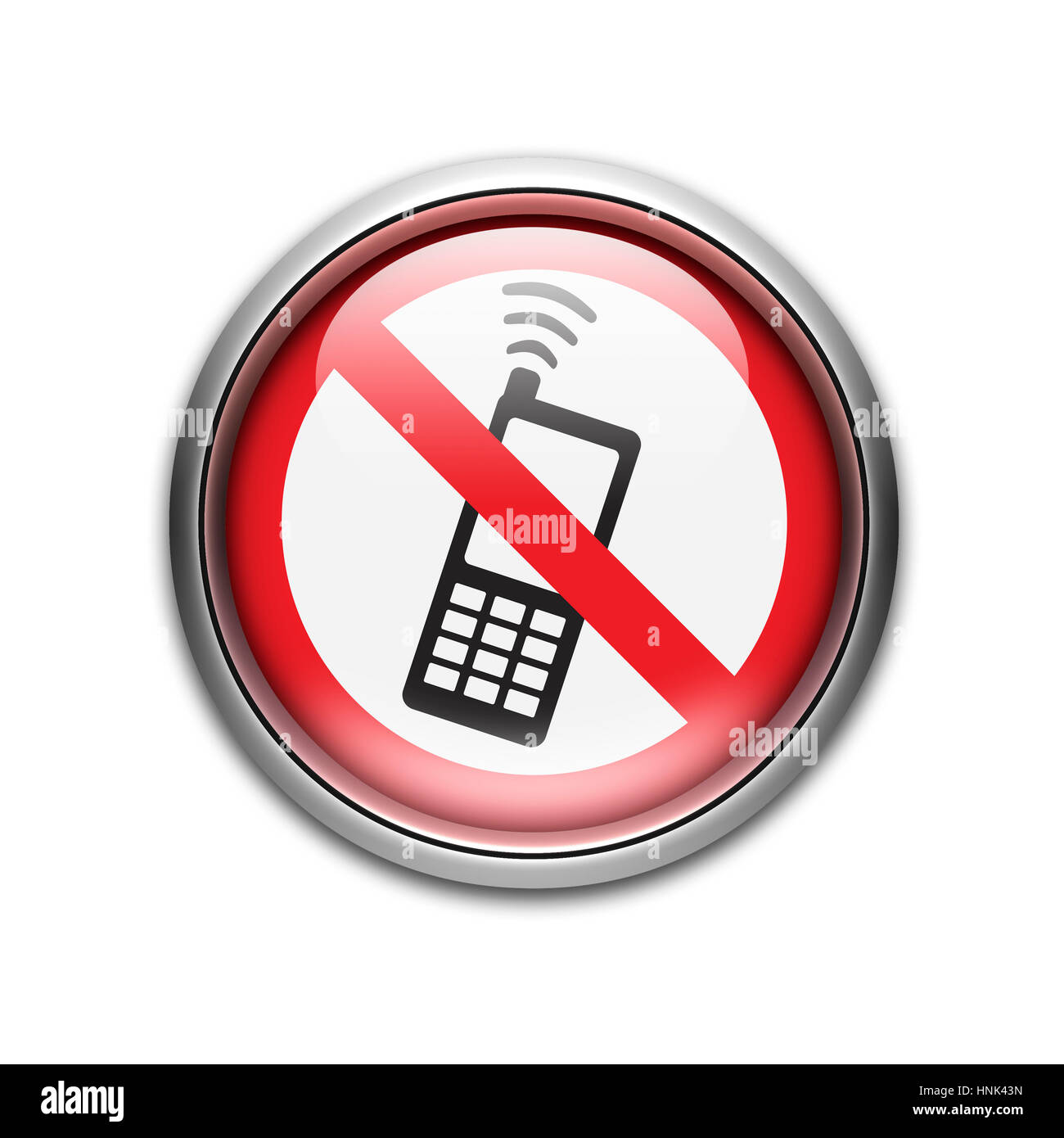 No mobile phones - sign Stock Photo - Alamy