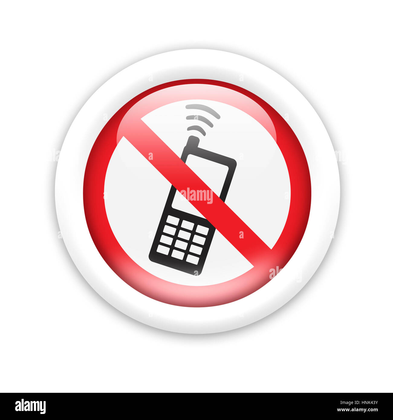 No mobile phones - sign Stock Photo - Alamy