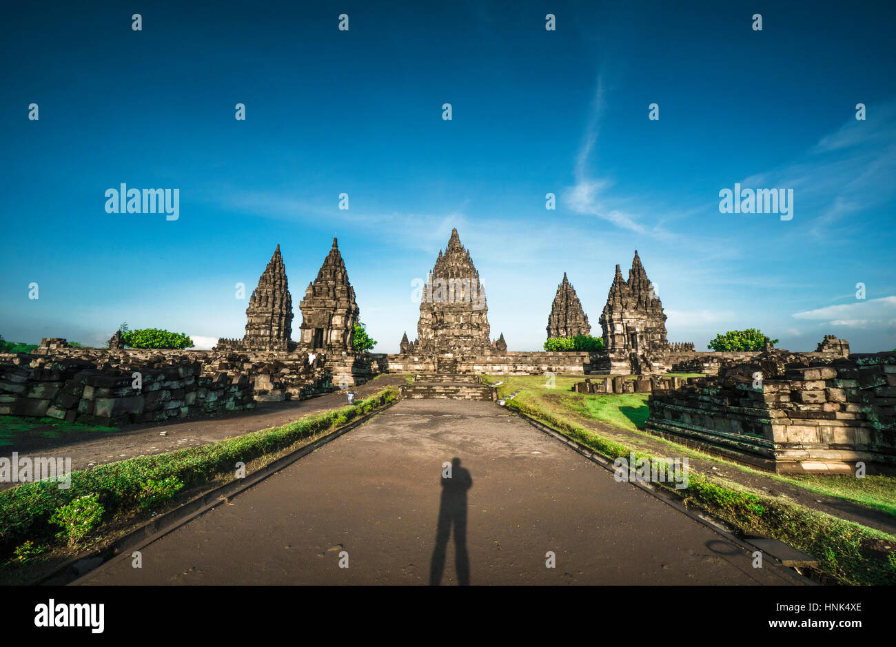 Prambanan temple compounds hi-res stock photography and images - Alamy