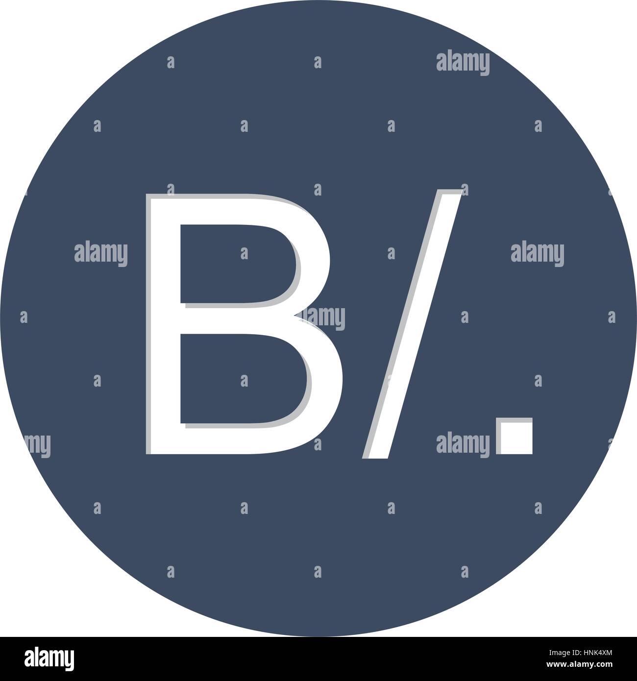 Panamanian balboa currency symbol icon hi-res stock photography and ...