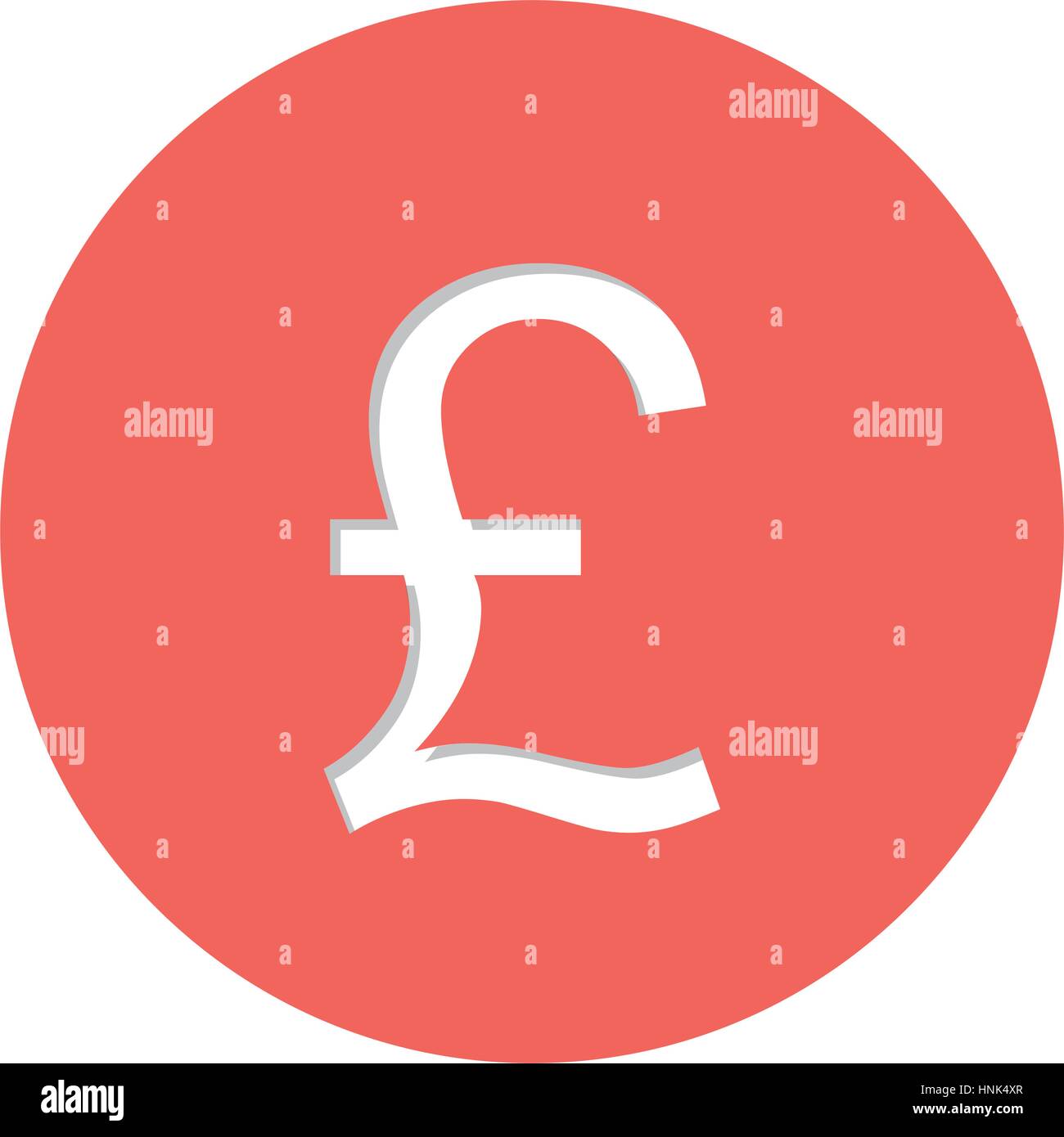 pound currency symbol icon image, vector illustration Stock Vector ...