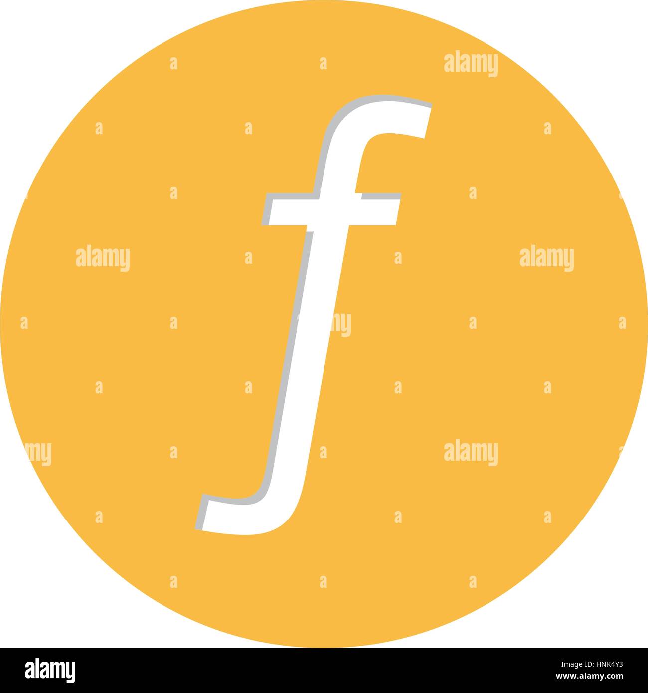 guilder currency symbol icon image, vector illustration Stock Vector ...